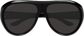 Gucci Pilotenbrille - - Accessories - Damen - Schwarzk - 62 MM