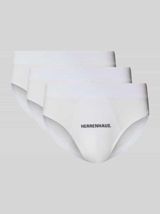 Christian Berg Slip mit Print im 3er-Pack