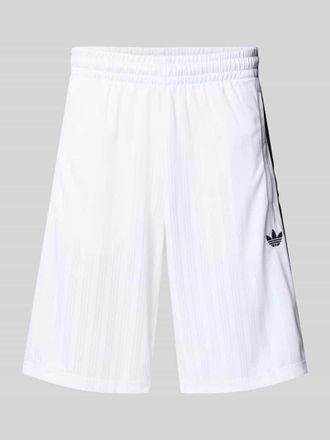 adidas Originals Shorts mit Label-Stitching und Eingrifftaschen