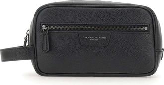 Gianni Chiarini Trousses de toilette Florence - Homme - Sacs - Noir - Taille: ONE Size
