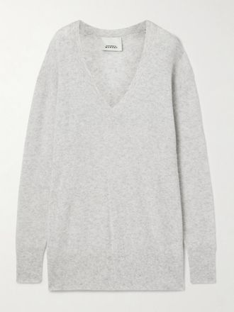 Isabel Marant Larana Strickpullover - Grau