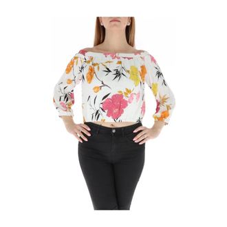 Guess Elegante florale Bluse - - Blouses & Shirts - Damen - Mehrfarbig - M