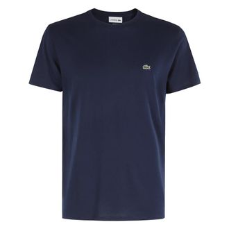 Lacoste Pima Baumwoll-T-Shirt - - Tops - Herren - Blau - 3XL