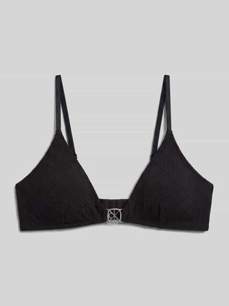 Calvin Klein Underwear Bralette mit Allover-Muster Modell EMBOS