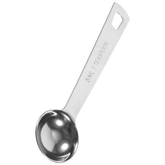 Luxshiny Cuill&egrave;re de Mesure en Acier Inoxydable 5ml - Cuill&egrave;re Doseuse Multifonction pour Caf&eacute;, Th&eacute; et P&acirc;tisserie - &agrave; Mesurer Pr&eacute;cise avec Manche Ergonomique