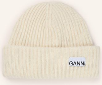Ganni M&uuml;tze beige