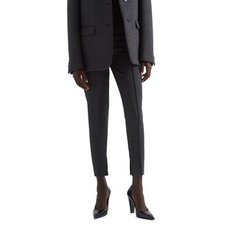 Prada Womens Gray Elastane Pants