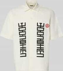 Woodbird Regular Fit Freizeithemd mit Label-Print Modell Banks