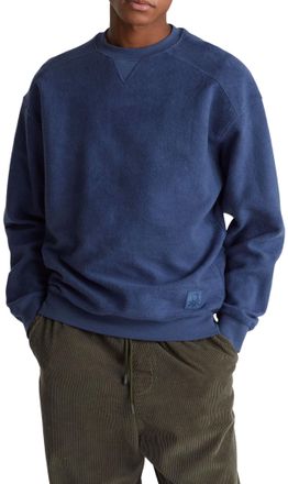 Benetton Herren Maglia G/C M/L 3nmeu109t Sweatshirt ohne Kapuze, blau, XL