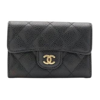 Chanel Pre-owned Card Case - - Pre-owned - Damen - Schwarzk - ONE SIZE