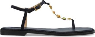 Nodaleto Femme, Chaussures, Bleu, Taille: 41 EU Sandales en jean