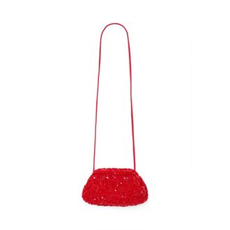 Part Two Femme, Sacs, Rouge, Taille: ONE Size Sac bandoulière à sequins