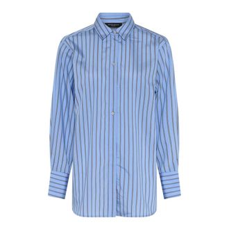 Bruuns Bazaar Damen, Blusen & Hemden, Blau, MGr&ouml;&szlig;e