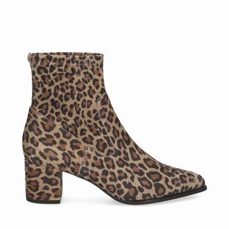 Peter Kaiser Damen - Stiefeletten 75320 LEDER STRETCH in braun Rauleder