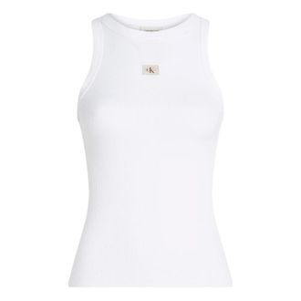 Calvin Klein Jeans Damen, Oberteile, Wei&szlig;, SGr&ouml;&szlig;e