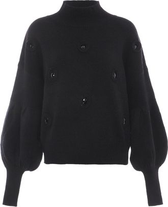 Faina Pullover Damen schwarz