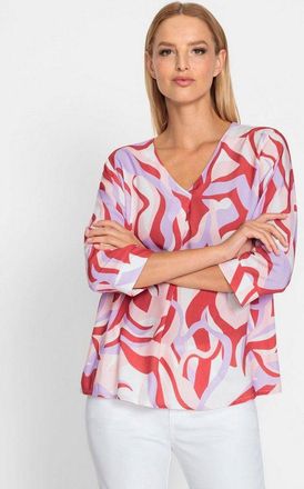 Heine Klassische Bluse Druckbluse