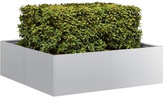 vidaXL Jardini&egrave;re 100x100x30 cm acier galvanis&eacute; Vidaxl