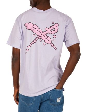 Iriedaily T-Shirt Cloud Flag, Bio-Baumwolle, Light Lilac, XXL