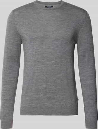 Matinique Strickpullover mit gerippten Abschl&uuml;ssen Modell Margrate