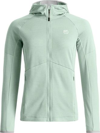 Ortovox Ortovox, Femme, Vestes, Vert, Taille: 42 FR Fleece Light Grid Hoody