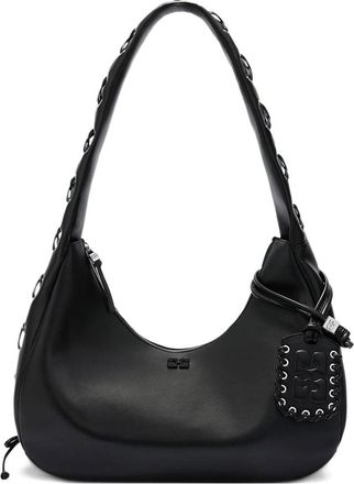 Ganni Hobo Medium Laces Shoulder Bag