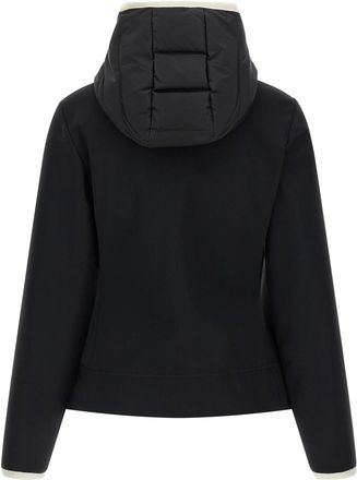 Moncler Hybrid Padded Down Jacket - Black