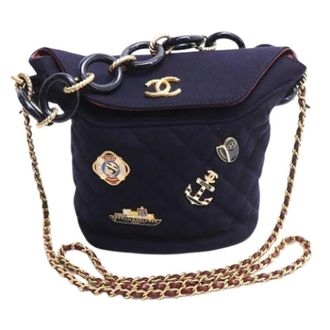 Chanel Sac Seau Vintage Pre-owned - Femme - Pre-owned - Bleu - Taille: ONE Size