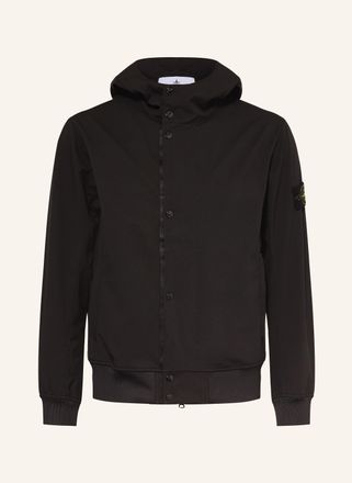 Stone Island Softshell-Jacke schwarz