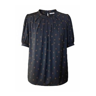 In Front Blusen - - Blouses & Shirts - Damen - Schwarzk - S