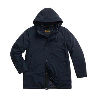 Blauer Chester Parka - - Coats - Herren - Blau - M