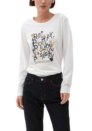 s.Oliver Womens 2122517 T-Shirt, Ecru 02D0, 44