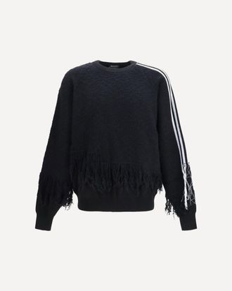 Yohji Yamamoto Fringed Sweater Male M
