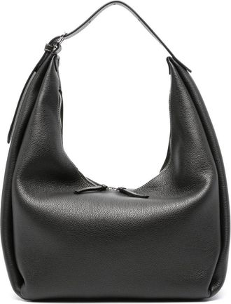 Toteme Belt Hobo Schultertasche - Schwarz