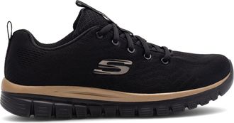 Skechers Sneakers Skechers GRACEFUL 12615 BKRG Schwarz