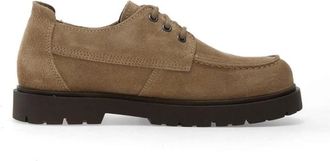 Birkenstock Femme, Chaussures, Beige, Taille: 38 EU Highwood Moc Lace Low