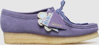 Clarks Mocassins Wallabee Purple Interest