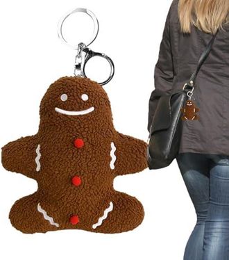 Generico Porte-cl&eacute;s en peluche | Joli porte-cl&eacute;s en peluche | Porte-cl&eacute; pour sac &agrave; dos | Porte-cl&eacute; en forme de hamster pour sac &agrave; dos, t&eacute;l&eacute;phone portable, port