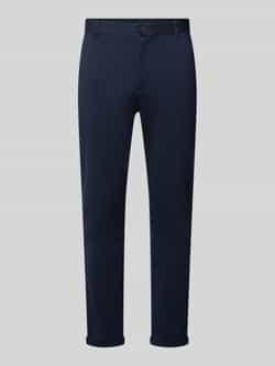 Lindbergh Slim Fit Hose mit Viskose-Anteil in verk&uuml;rzter Passform