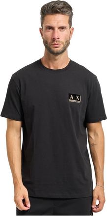 A|X Armani Exchange Herren, Oberteile, Schwarzk, 2XLGröße