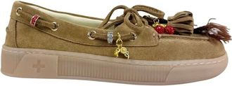 Gio+ Femme, Chaussures, Brun, Taille: 36 EU Moka Mocassino
