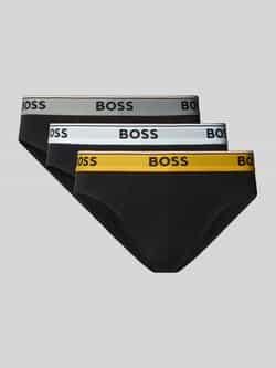 HUGO BOSS Slip aus Baumwoll-Mix im 3er-Pack Modell BRIEF 3P POWER