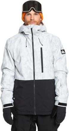 Quiksilver Mission Printed Block JK Jacket, Nature Zoom Birch, XXL Mens