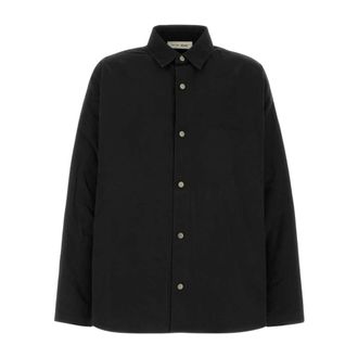 Fear of God Homme, Vestes, Noir, Taille: L Chemise-veste en toile