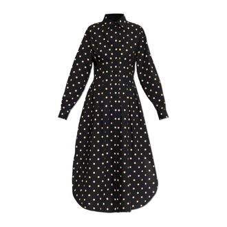 Moschino Polka Dot Dress - - Dresses - Damen - Schwarzk - M