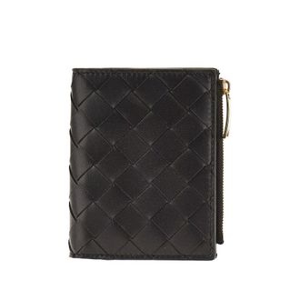 Bottega Veneta Intrecciato nappa leather bi-fold wallet Woman One Size