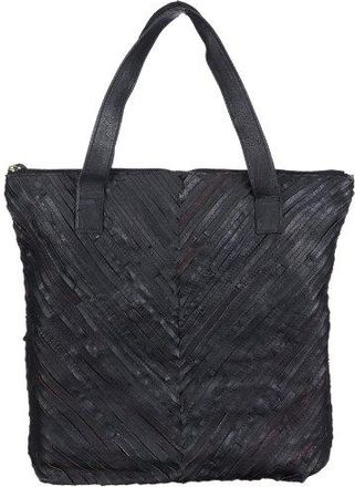 Pieces IBEN LEATHER NET, sacs bandoulière femme - Noir - Schwarz (BLACK.), 45x45x12 cm (B x H x T) EU