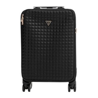Guess Nadira Kleiner gesteppter Reisekoffer - - Suitcases - Damen - Schwarzk - ONE SIZE