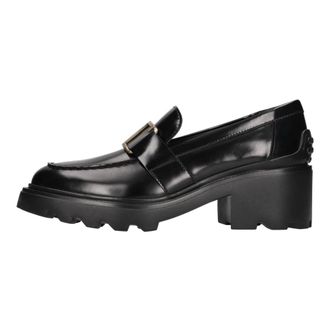 Tod's Leder Mokassins - - Shoes - Damen - Schwarzk - 41 EU