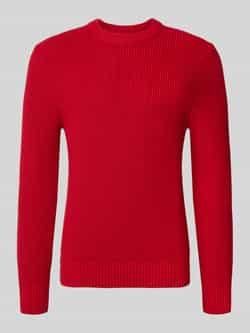 Mc Neal Regular Fit Strickpullover aus reiner Baumwolle
